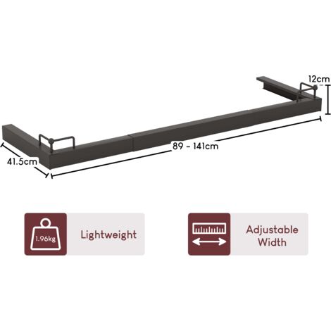 Fire Fender Fireplace Guard Fireside Accessory, Black