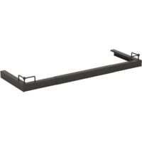 Fireplace Fender Fire Guard Accessory Adjustable Frame, Black