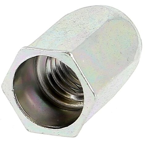 RIVKLE® Tête Réduite Fut Hexag.Ouvert M6 Bichromaté Ep. 4 A 6