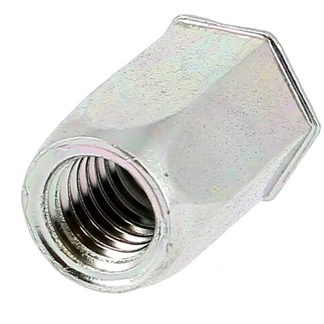 RIVKLE® Tête Réduite Fut Hexag.Ouvert M6 Bichromaté Ep. 4 A 6