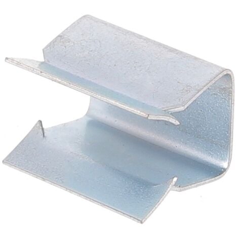 Clip Double U Tole 6.2-6.5 mm Acier Zingué 136 895 002