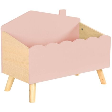 Children's storage box, Azur, Pink, 58x28x44.5 cm