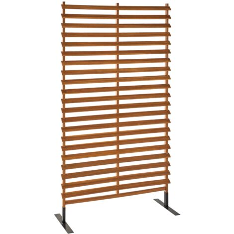 100cm outdoor wooden screen, Parada 100cm, Natural, 100x40x180 cm