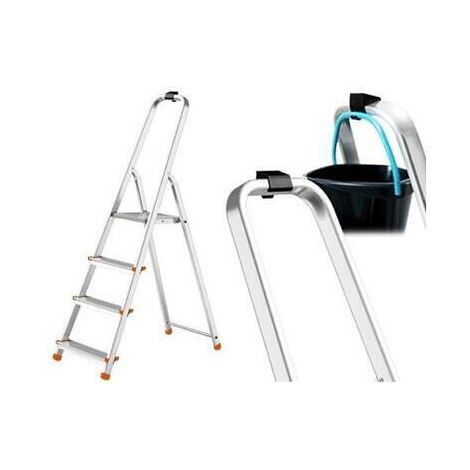 Scale scala domestica step up alu - da 3 - 4 - 5 - 6 - 7 gradini scale ...