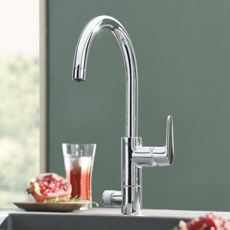 Grohe Blue Pure Eurosmart kit de arranque con Mezclador cuello de cisne ...