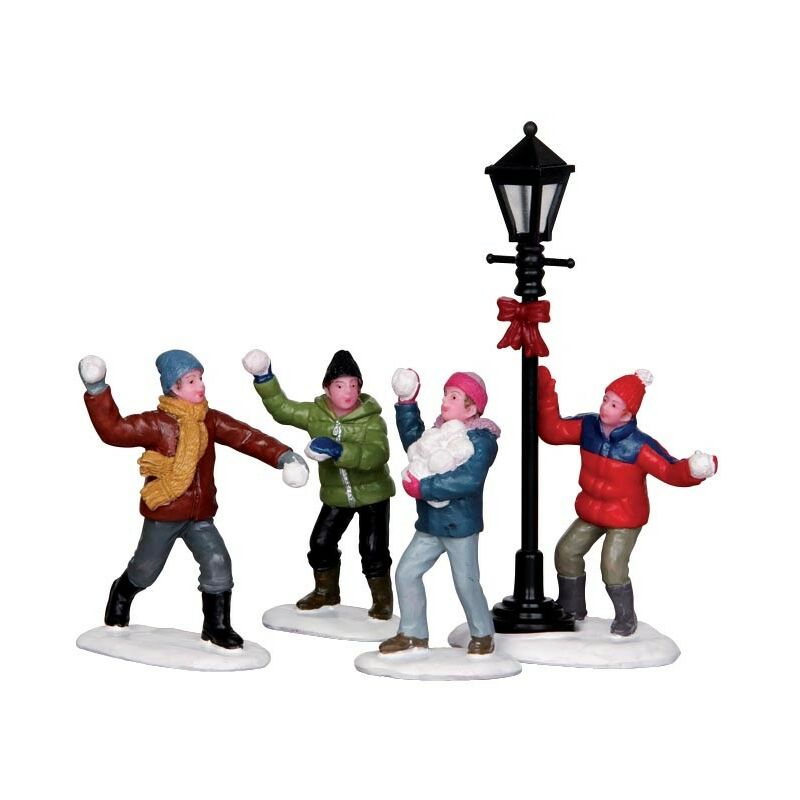 Snowball Fight Set of 4 Réf. 32133