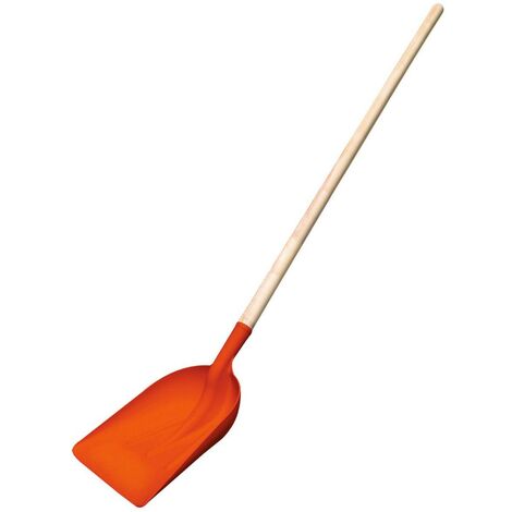 Pelle à neige/grain en polypropylène Stocker avec manche