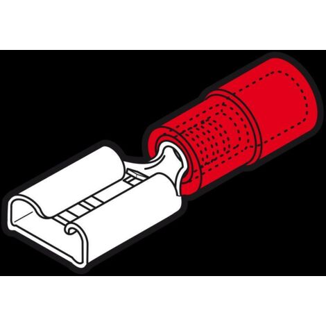 Faston Capicorda Cembre femmina 1,5mmq 6,3X0,8 pezzi 100 RF-F608 - CEM ...