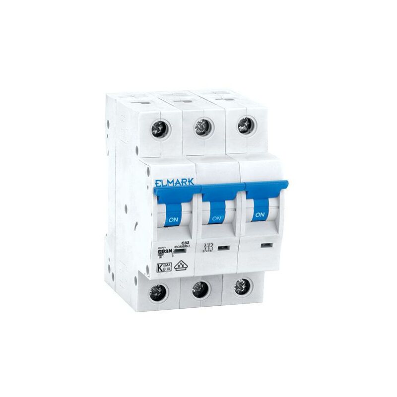 interruttore magnetotermico 4 poli 16a curva c 6ka | Interruttore magnetotermico 4 poli 16a ...