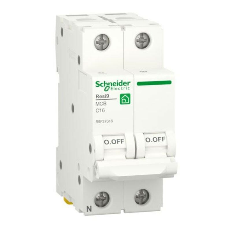 Kit Magnetotermici Differenziali Schneider 16A 1P+N 30Ma Ac 4,5Ka 2 Moduli R9d60616 | Schneider | US