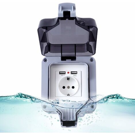 Outdoor switches and sockets