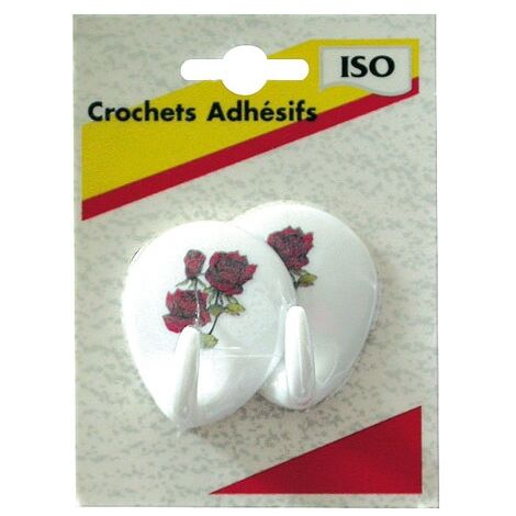 Crochet adhesif