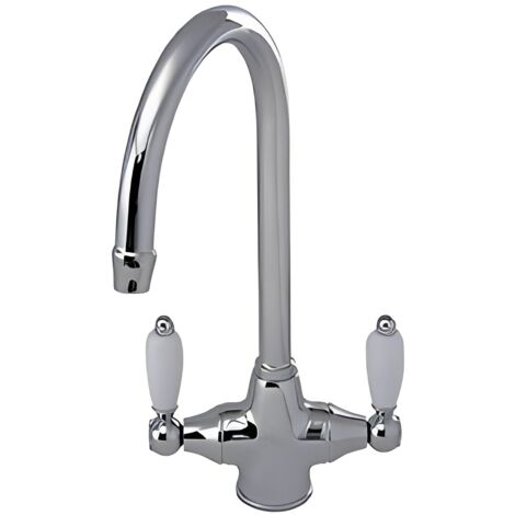 Dual lever kitchen taps