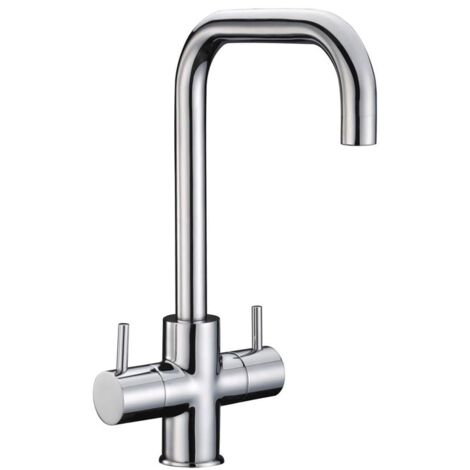 Dual lever kitchen taps