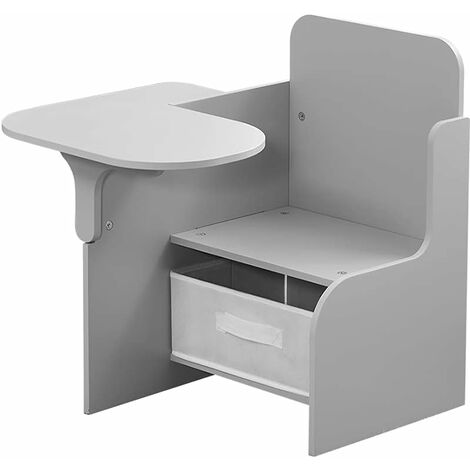 HOMCOM Kids Desk and Chair Set w/ Drawer