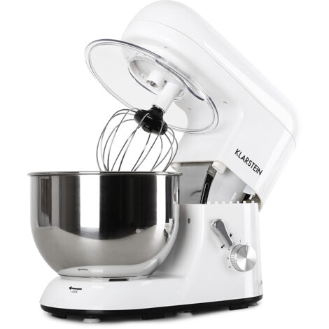 Klarstein Stand Mixer, 5L Food Mixer for Baking with Bowl, 1300W Cake ...