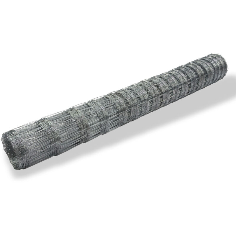 Knotengeflecht Wildzaun Forstzaun Weidezaun Drahtzaun Zaun verzinkt 50m ...