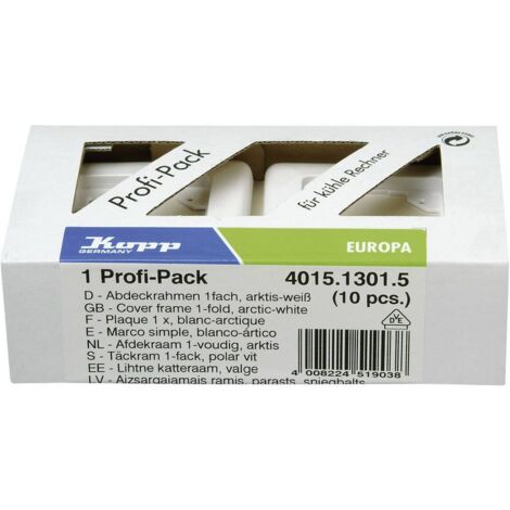 Kopp 303413080 Europa blanc arctique, mat x4 S35701