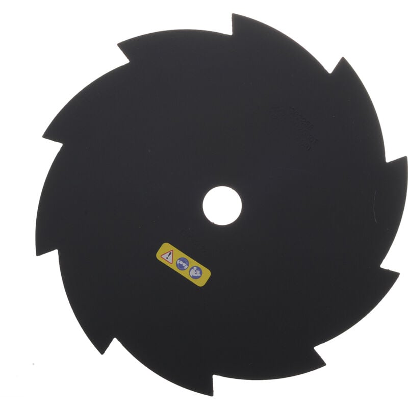 Lame professionnelle 10 dents pour débroussailleuse 255 mm X 25,4 mm - 123500