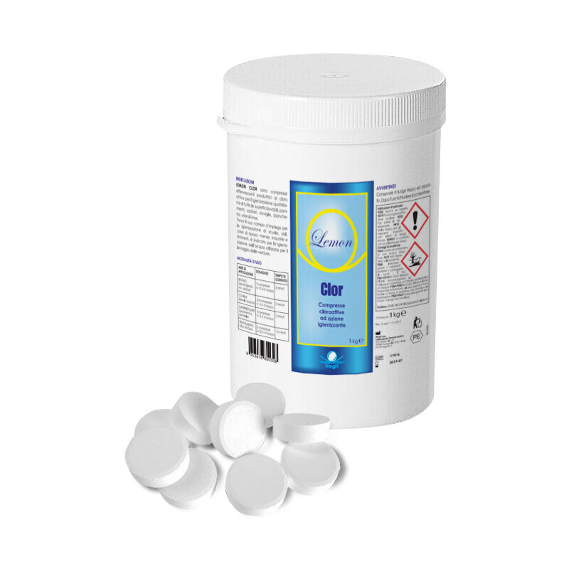 cloro tabs candeggina effervescente in pastiglie d | Cloro tabs ...