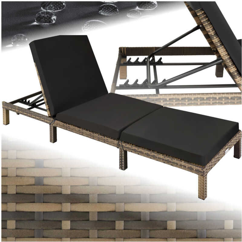 Lettino Prendisole In Rattan Sofia - Sdraio, Sdraio Da Giardino ...