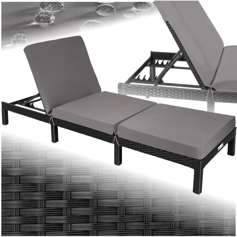 Lettino Prendisole In Rattan Sofia - Sdraio, Sdraio Da Giardino ...