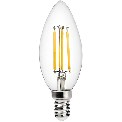 Litecraft Light Bulb 2W E14 Small Edison Screw LED Filament Fitting ...