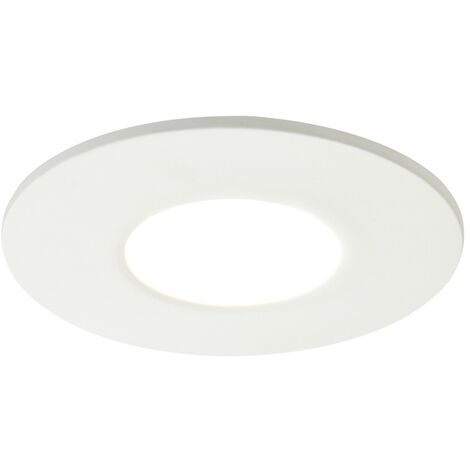 Litecraft Recessed Downlight Fire Rated Fixed IP65 Spotlight in Black ...
