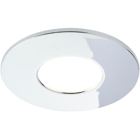 Litecraft Recessed Downlight Fire Rated Fixed IP65 Spotlight in White ...