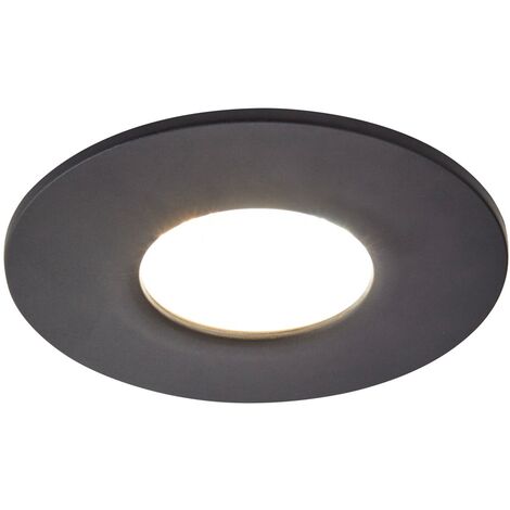 Litecraft Recessed Downlights IP65 Rated Tiltable Spotlights in Copper ...