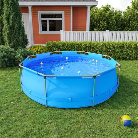 Steel frame pools