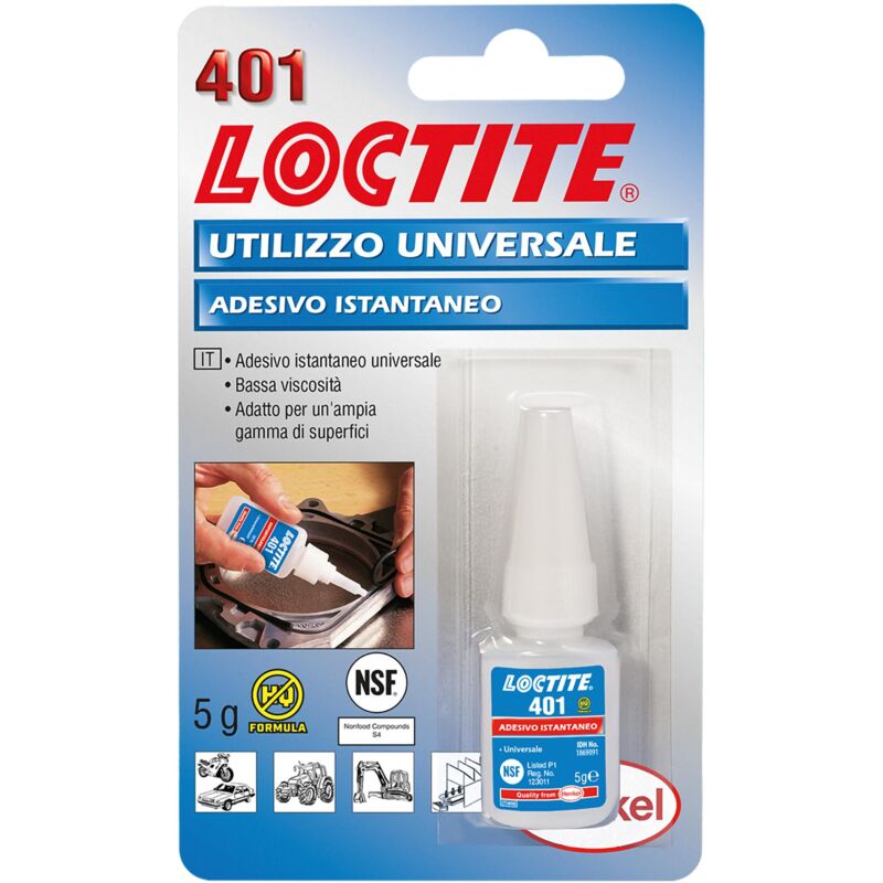 Loctite Adesivo Universale Extra Forte Loctite 60 Secondi Confezione Da ...