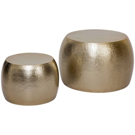 Table Basse Dore Pas Cher