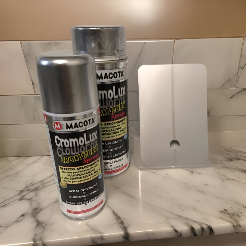 Macota CROMOLUX Vernice Cromata Spray 400ml Cromatura Resistente al ...