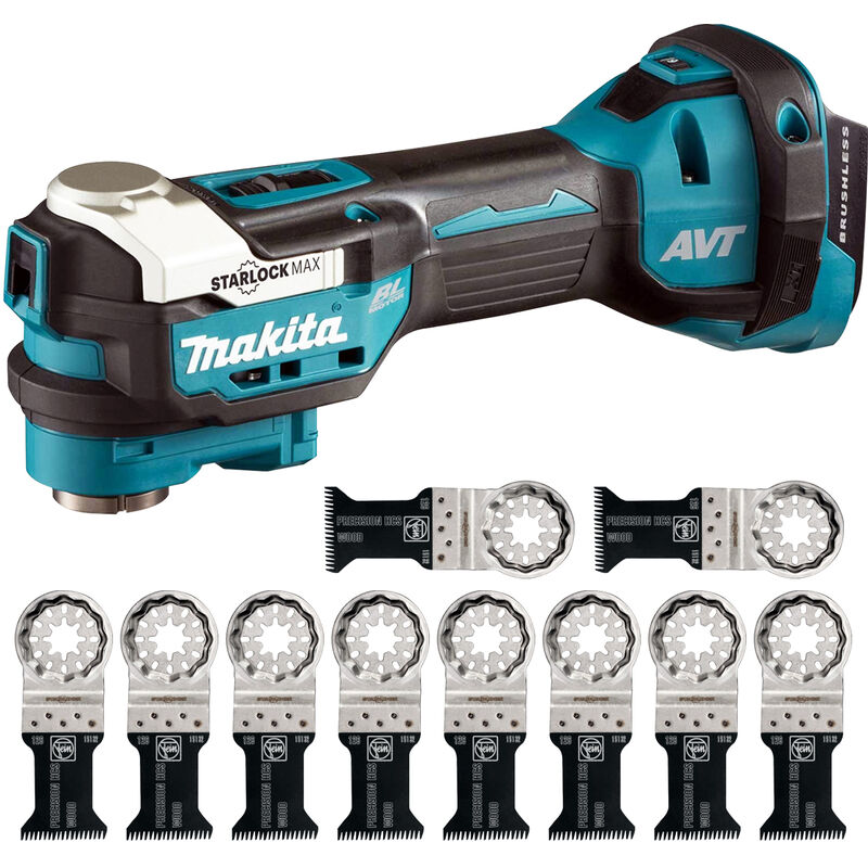 Makita - Dtm52z 18V Brushless Oscillating Multi Tool With 6 Piece Accessories Set | Makita | US