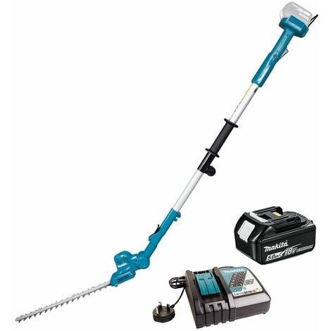 Telescopic hedge trimmers