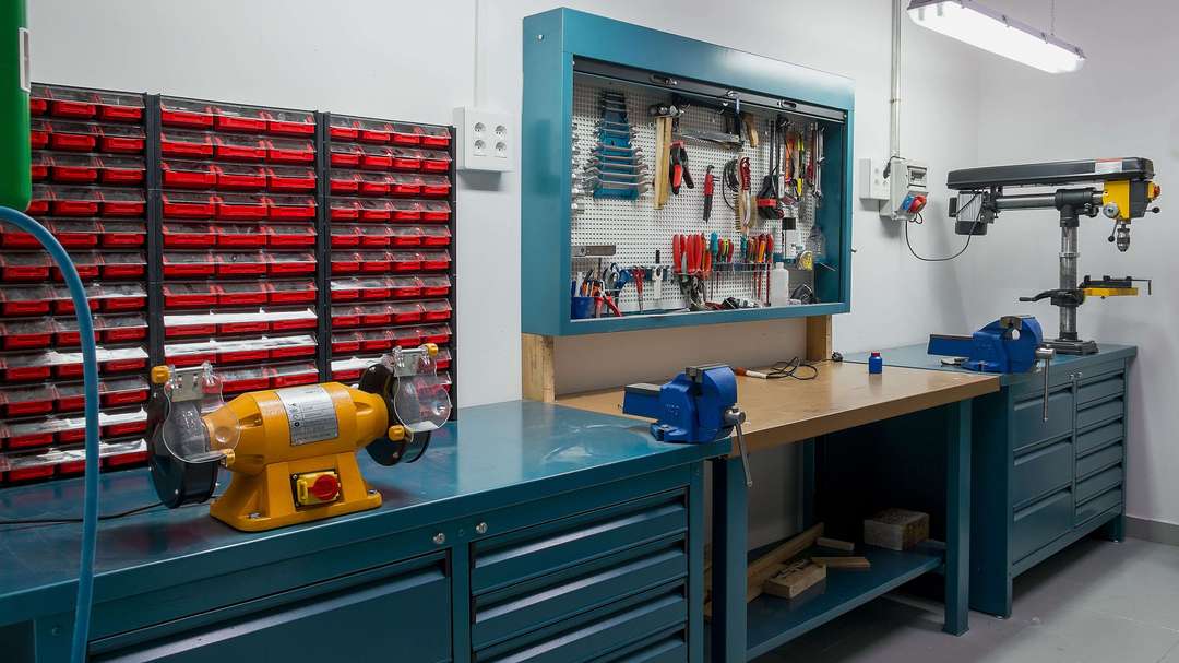 Come scegliere i mobili per l'officina