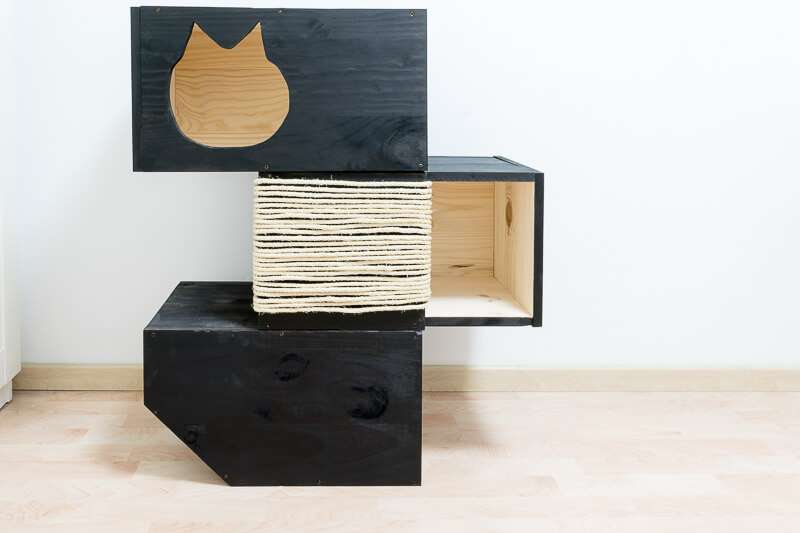 DIY-Katzenbaum selber bauen