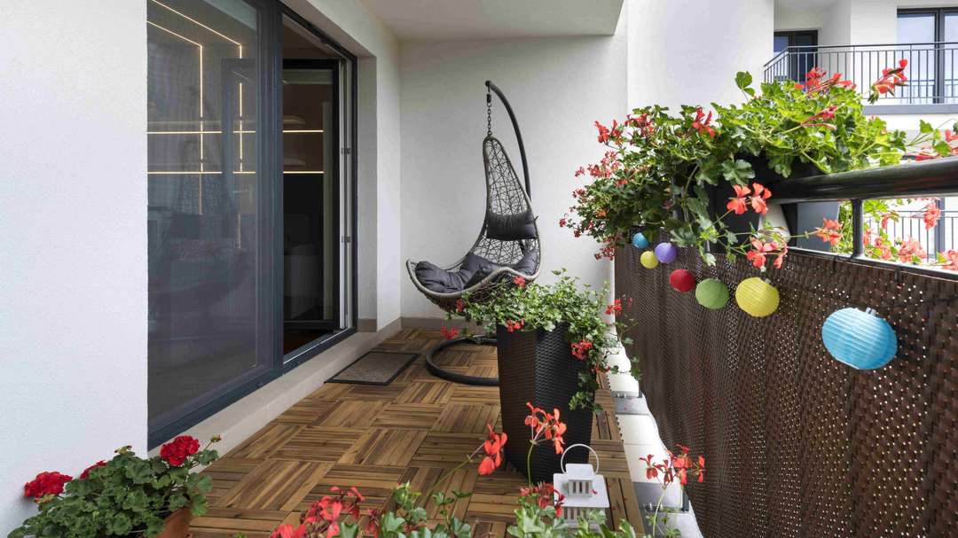 Come decorare un balcone