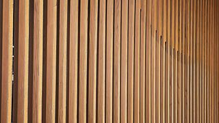 How to build a wood slat room divider