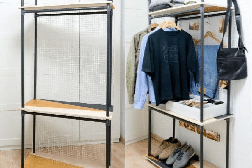 Ein DIY-Regal aus PVC-Rohren: So geht's