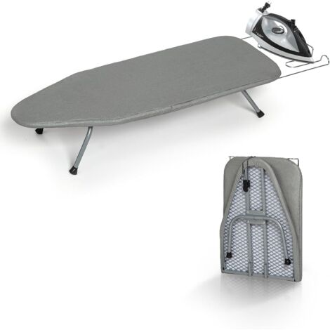 HOMCOM Rolling Ironing Board Cabinet, Foldable Ironing Station with Storage