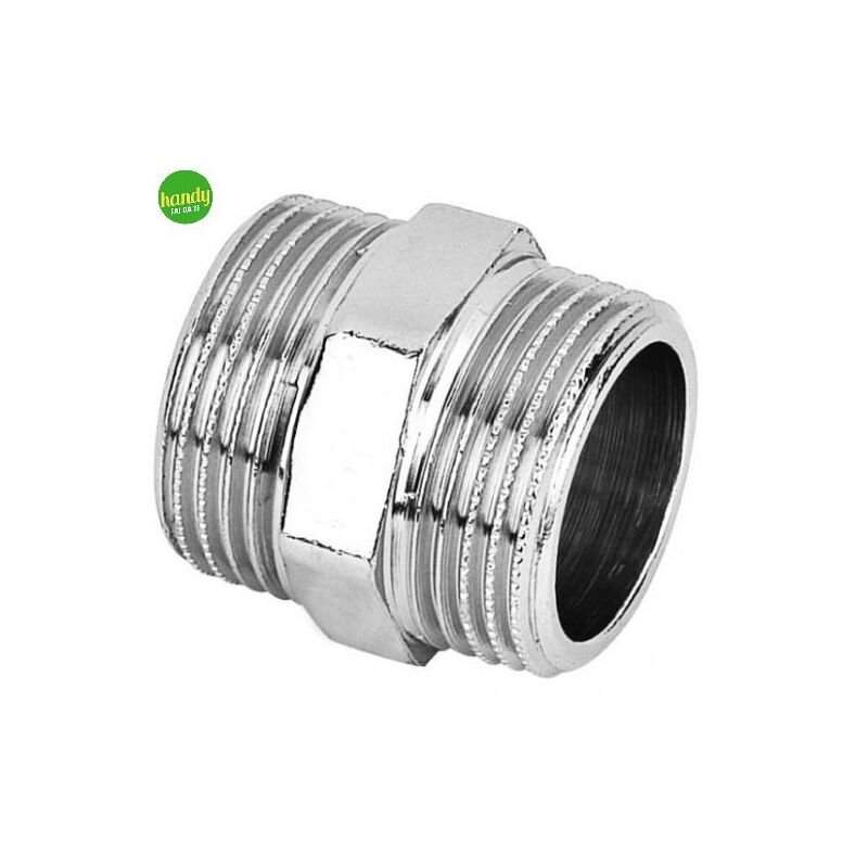 Niples Ridotto In Ottone Cromato Tiemme Maschio 3/4 X Maschio 1/2 | TIEMME | BR