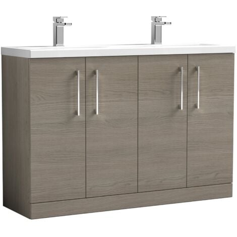 Vanity units with double basins