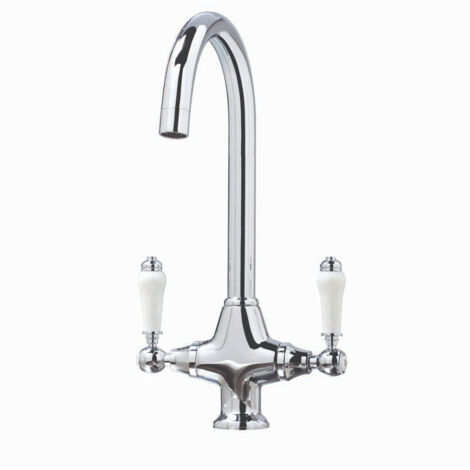 Dual lever kitchen taps