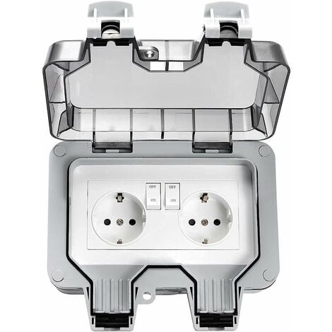 Outdoor switches and sockets