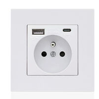 Prise USB composable