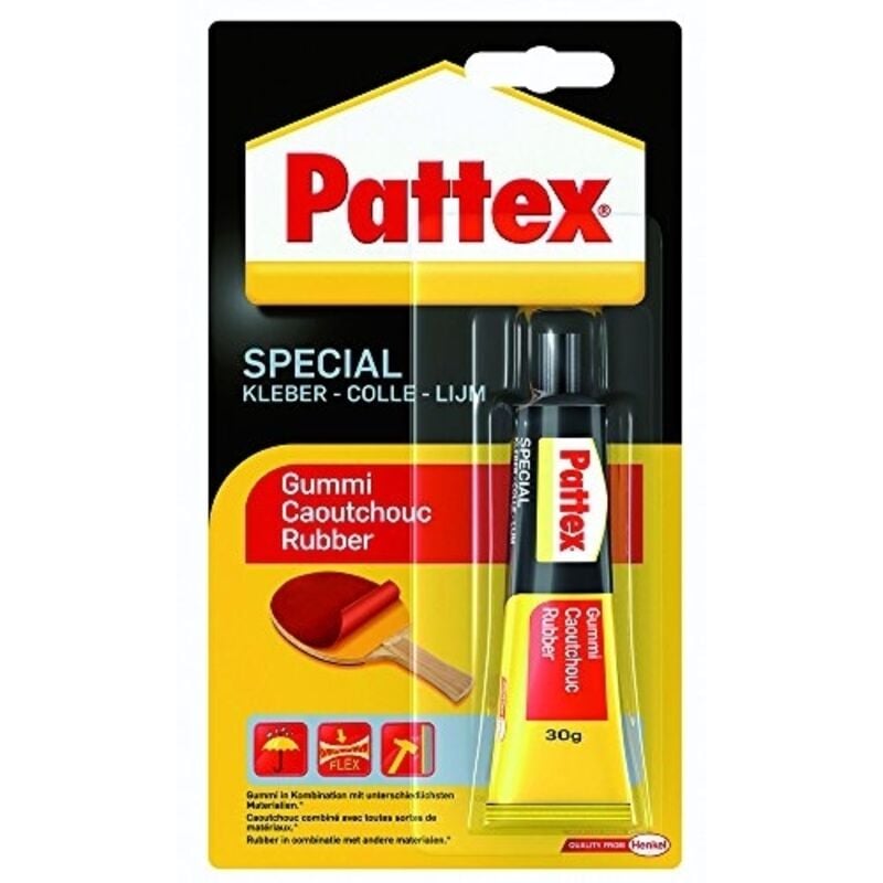 PATTEX - Colle spéciale caoutchouc - 30 g - 4015000417235