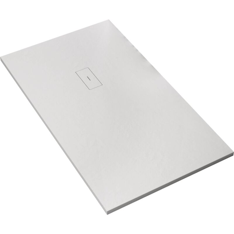 Bonussi - Piatto Doccia In Pietra 90X200 Cm Manila Bianco | BONUSSI | US