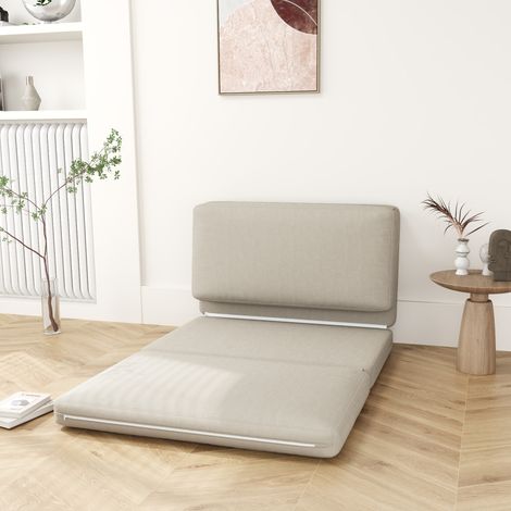 Fauteuil inclinable/matelas d'appoint pliable 2 en 1, divisible, 120 cm ...